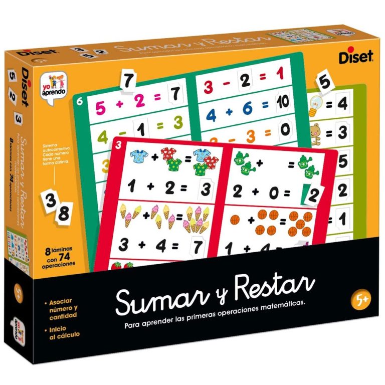 Juego Aprendo Tablas, Sumar y Restar – Cuncuna Chile